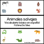 Animales salvajes en español – Wild Animals in Spanish-Basic Vocabulary ...