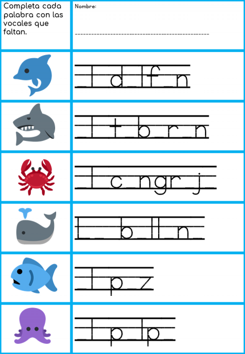 Sea Animals In Spanish For Preschool And 1st Grade Animales Marinos En Espa ol Dasbeth Online sea-animals-in-spanish-for-preschool-and-1st-grade-animales-marinos-en-espa-ol-dasbeth-online
