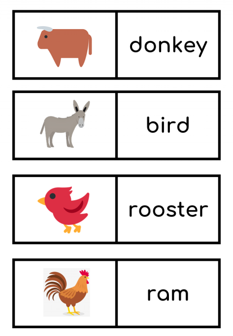 Farm Animals for EFL/ESL Preschool and 1st. Grade students | Dasbeth ...