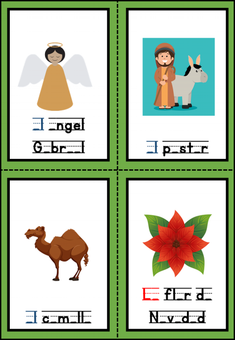 Flashcards about Christmas in Spanish – Tarjetas sobre la Navidad en ...