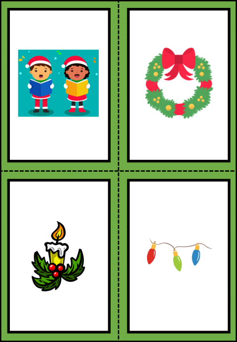 Flashcards about Christmas in Spanish – Tarjetas sobre la Navidad en ...