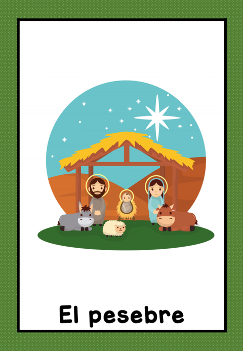 Flashcards about Christmas in Spanish – Tarjetas sobre la Navidad en ...